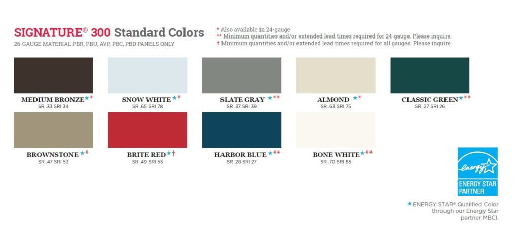 Choose a Building Color – Titan Steel Structures